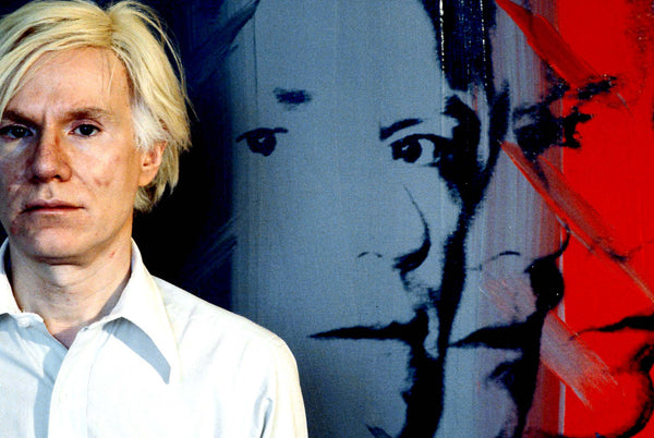 Andy Warhol Posed with Portraits - Limited Edition Print – Globe ...